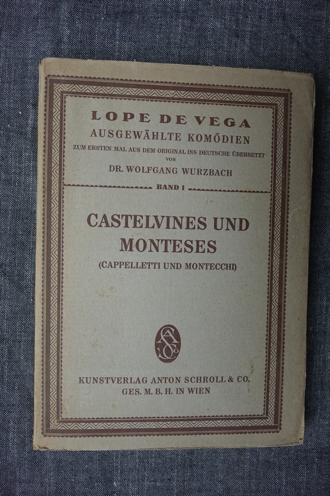 „Castelvines und Monteses Aus dem Spanischen von Dr.“ – Bücher ...