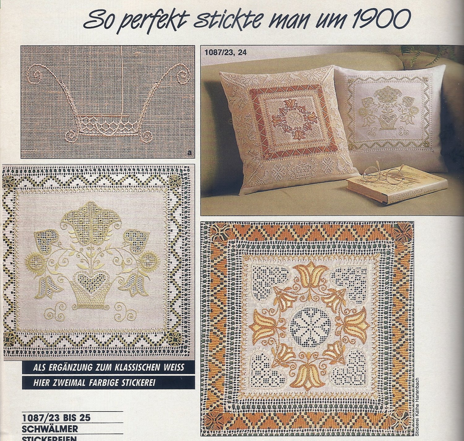 „Anna - Burda Spaß an Handarbeiten - 10 - Oktober 1987 - Lehrgang ...