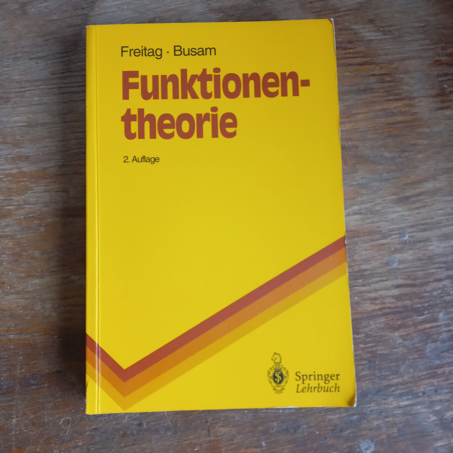 „Freitag, Eberhard; Busam, FUNKTIONENTHEORIE“ – Bücher gebraucht ...