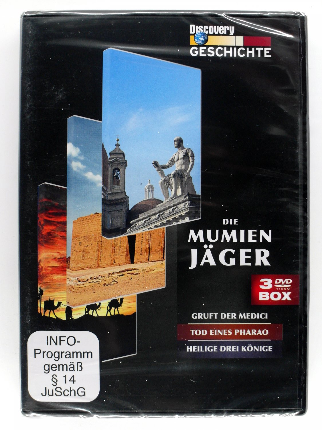 „Die Mumienjäger - Gruft der Medici + Tod eines Pharao + …“ (Peter Spry ...