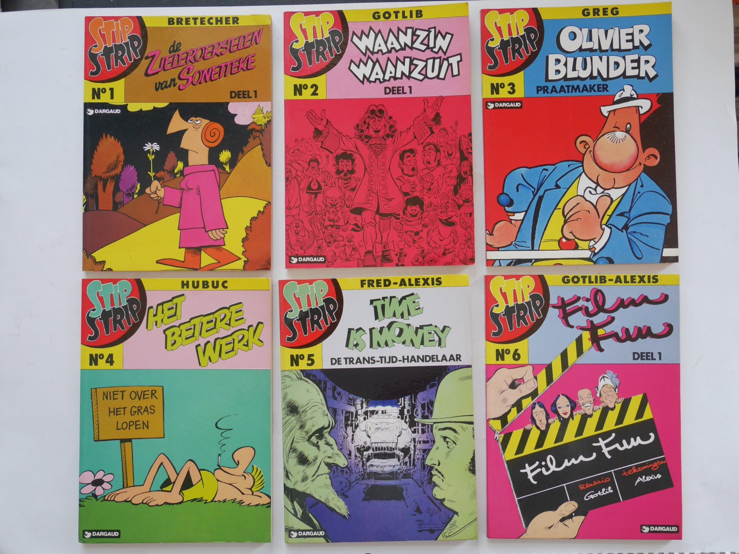 „Stip Strip 1, 2, 3, 4, 5, 6 – De Zieleroerselen van …“ (Claire ...