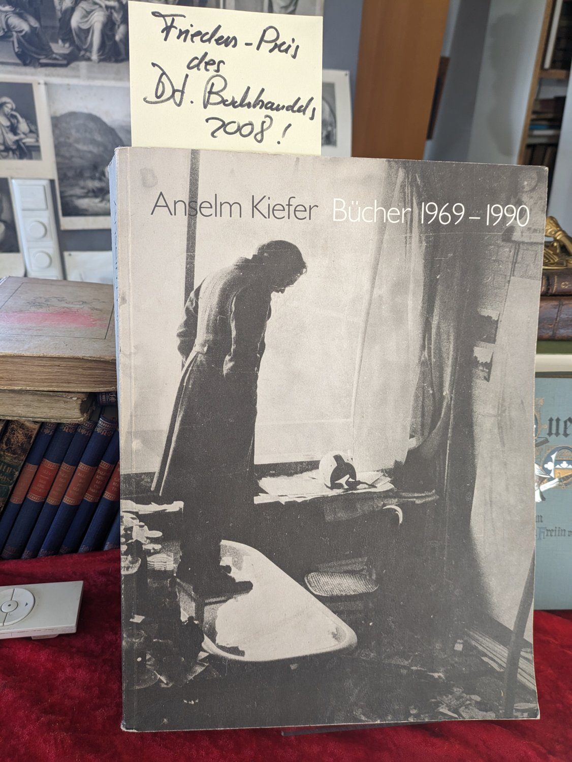 „Anselm Kiefer Bücher 1969 - 1990“ (Kunsthalle Tübingen, Kunstverein ...