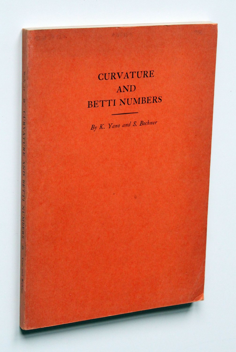 „Curvature and Betti Numbers Annals of Mathematics Studies Number ...