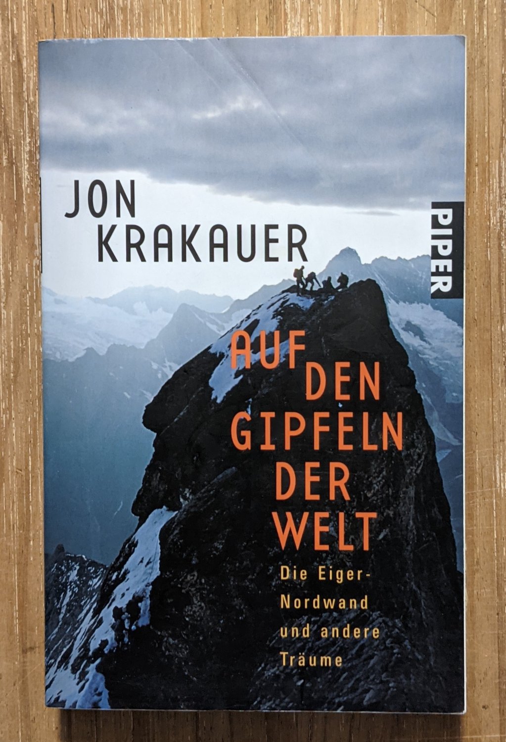 „Jon Krakauer, Auf den Gipfeln der Welt – Die Eiger-Nordwand und andere ...