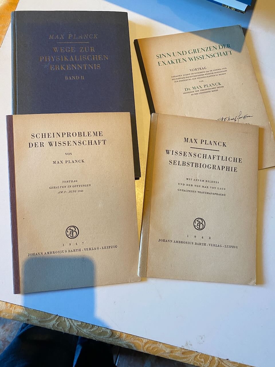 „Buchpaket Max Planck 1.“ – Bücher gebraucht, antiquarisch & neu kaufen