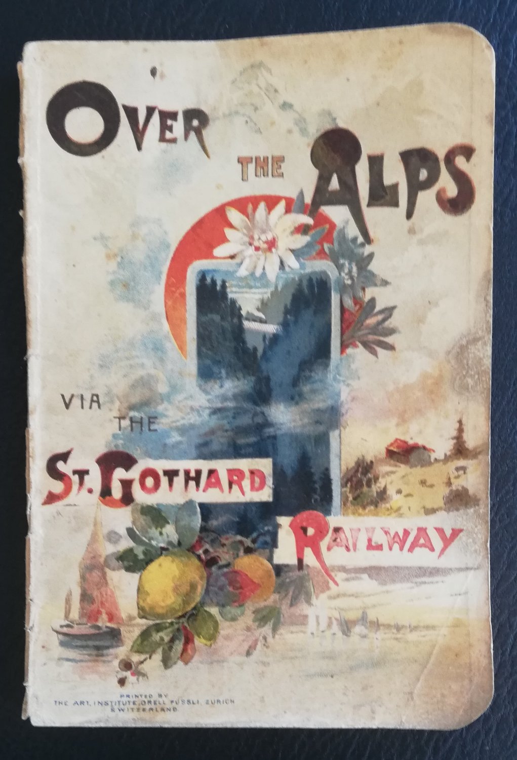 „Over the Alps via the St.“ (Catlin, George L) – Buch antiquarisch ...