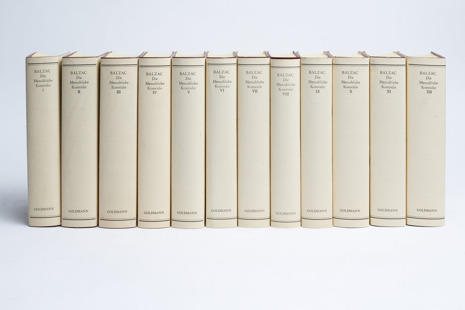 „Die Menschliche Komödie - 12 Bände komplett“ (Honoré de Balzac) – Buch ...