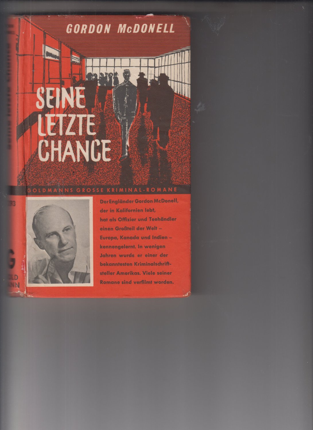 „McDonell, Gordon - Seine letzte Chance “ (Krimi - Reihe: Goldmanns ...