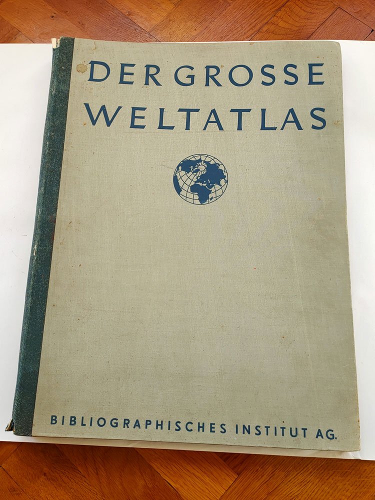 „Der grosse Weltatlas.“ (Weltatlas. - Edgar Lehmann) – Buch ...