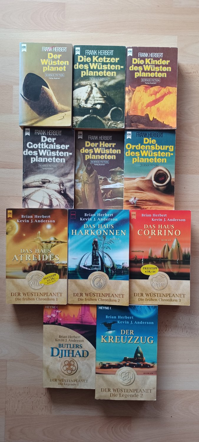 „Wüstenplanet 1-6 - Chroniken 1-3 - Legende 1-2 komplett - …“ (Frank ...