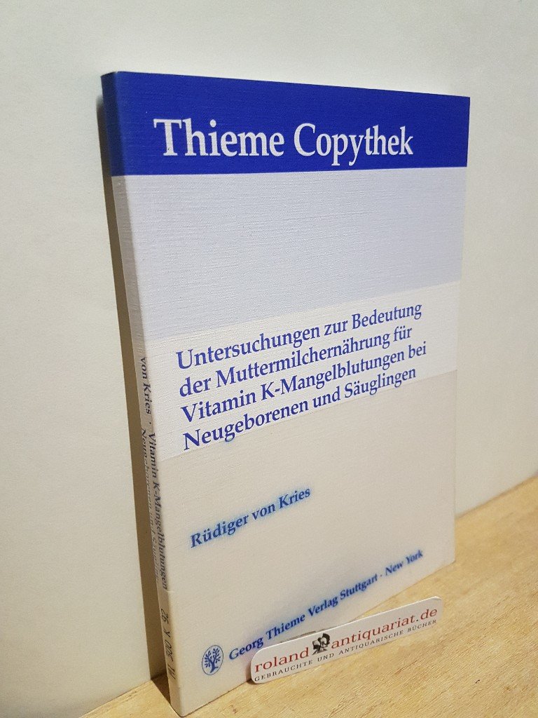 „Kries, Rüdiger Von“ – Bücher gebraucht, antiquarisch & neu kaufen