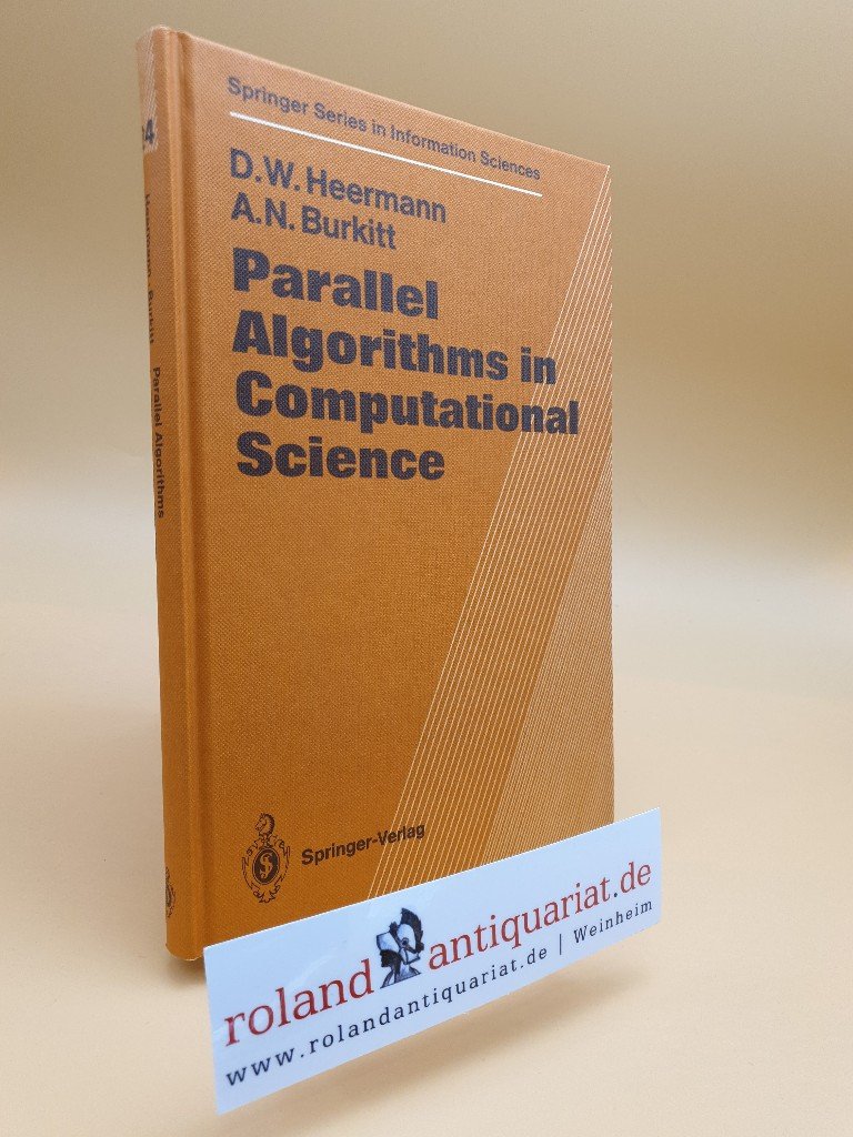 ISBN 3540534180 "Parallel Algorithms in Computational Sciences" – gebraucht, antiquarisch & neu ...
