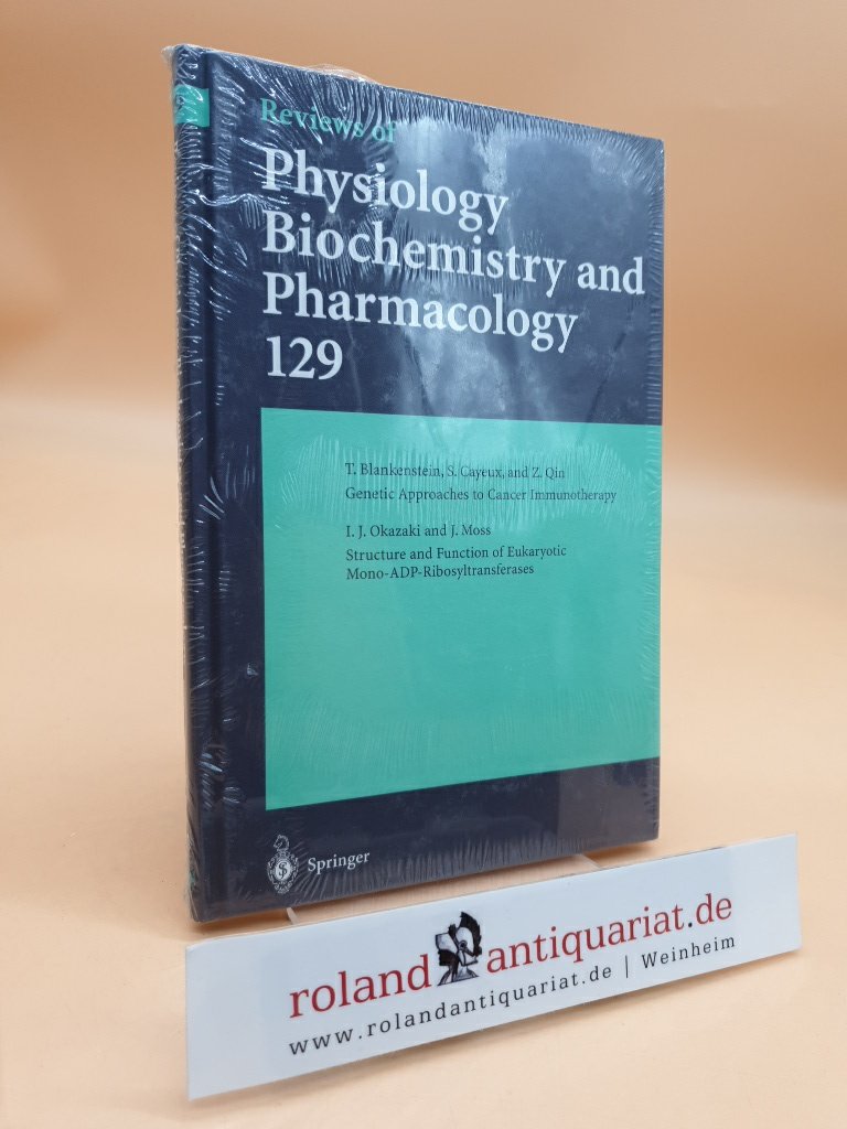 ISBN 3540614354 "Reviews of Physiology, Biochemistry and Pharmacology ...