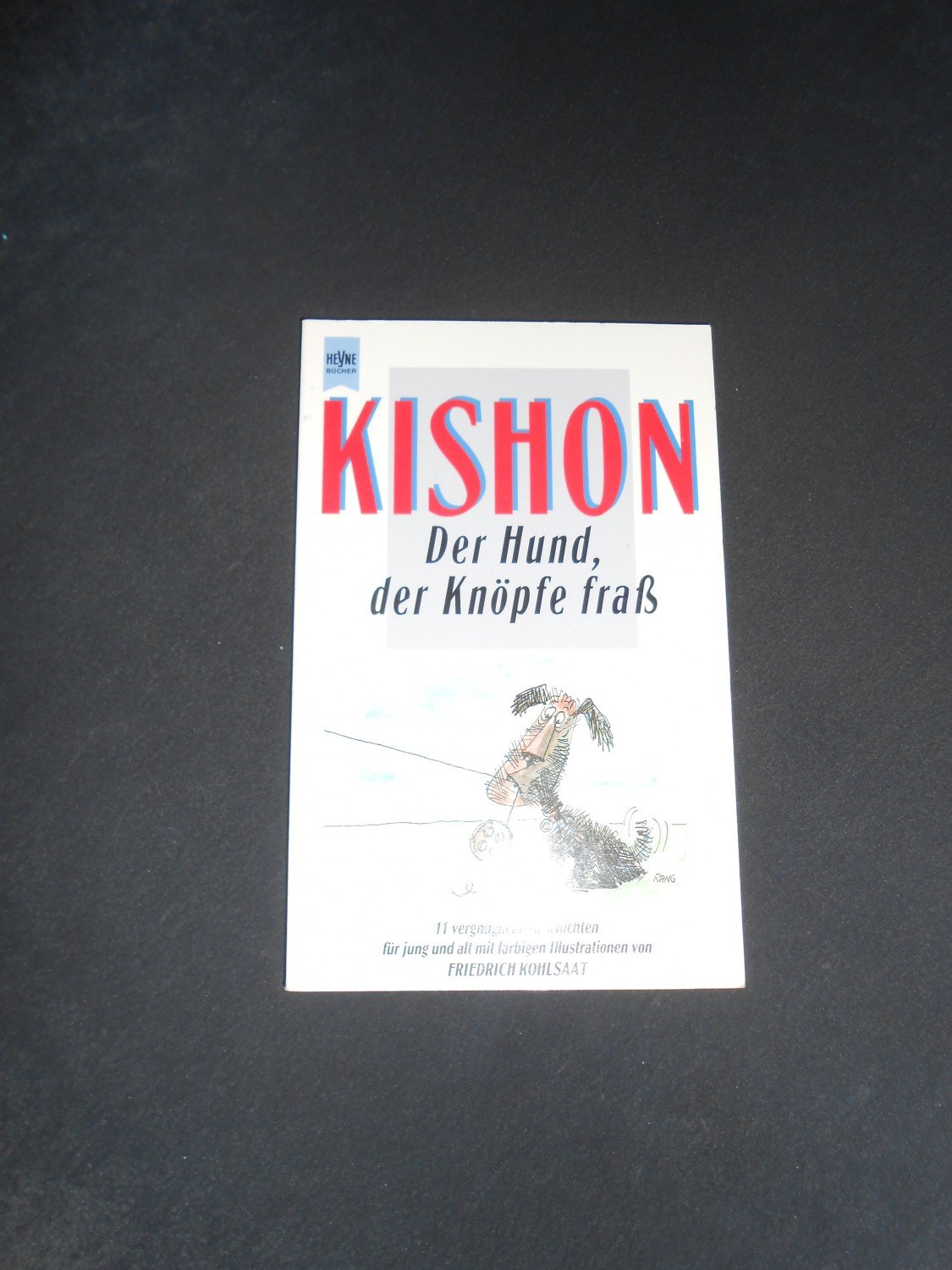 „Ephraim Kishon, Der Hund der Knöpfe fraß“ – Bücher gebraucht ...