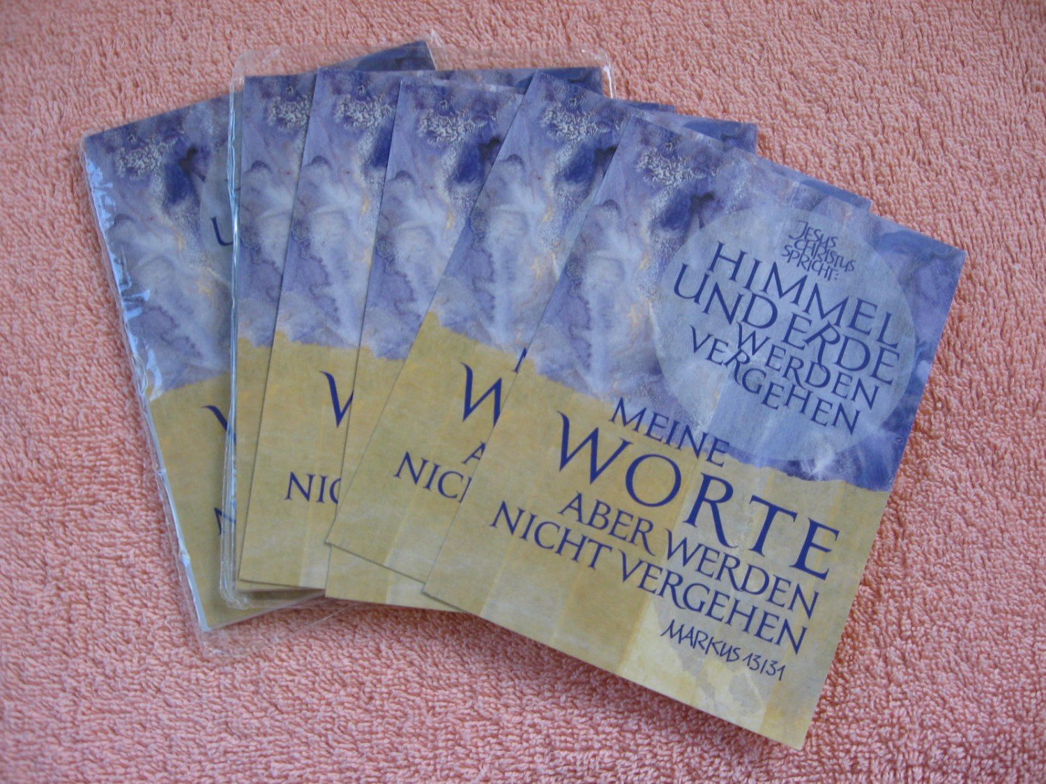 „Jesus Christus spricht: Himmel und Erde werden vergehen; …“ – Bücher ...