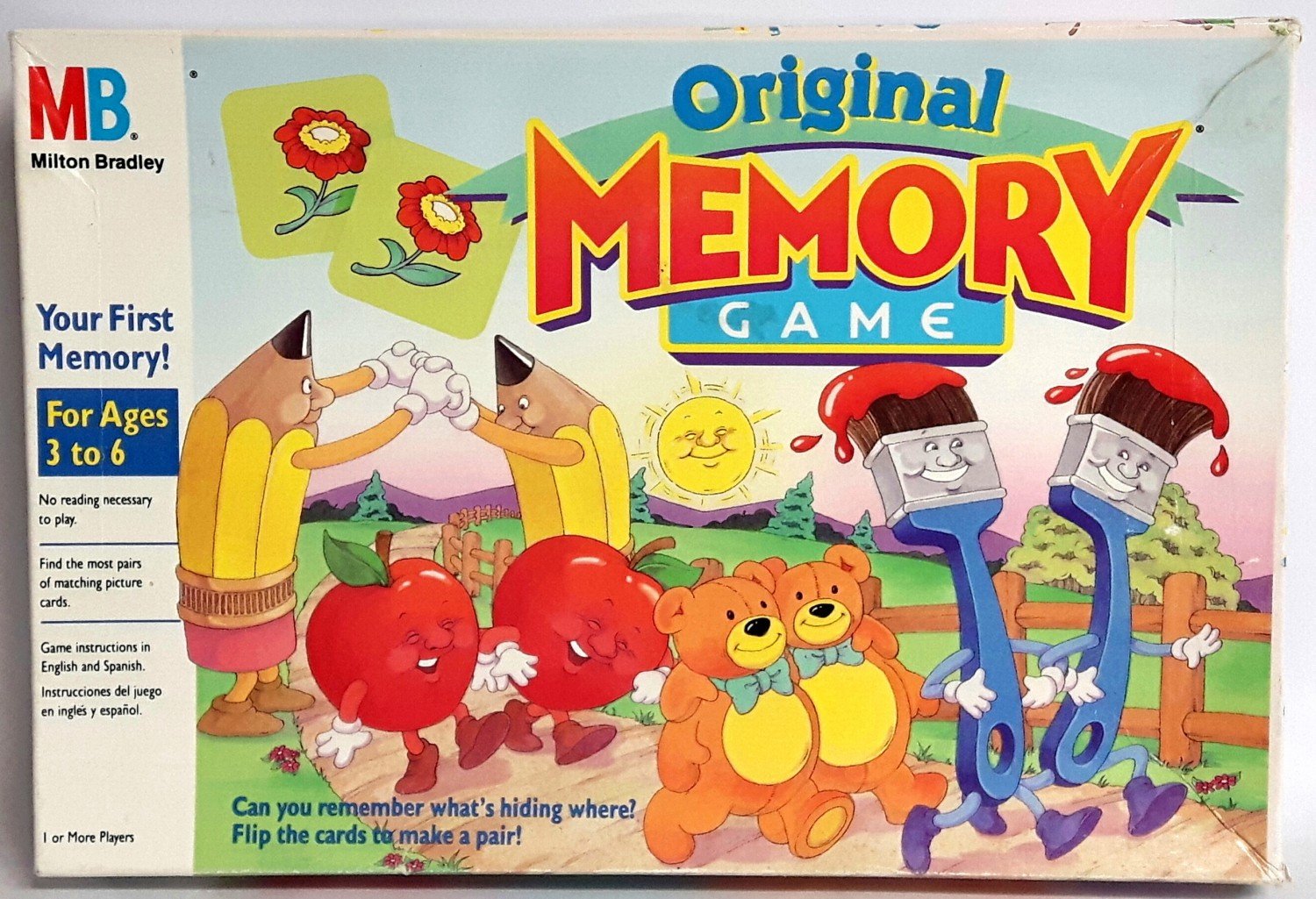 Original Memory Game Candy Land / Chutes & Ladders / Original Memory