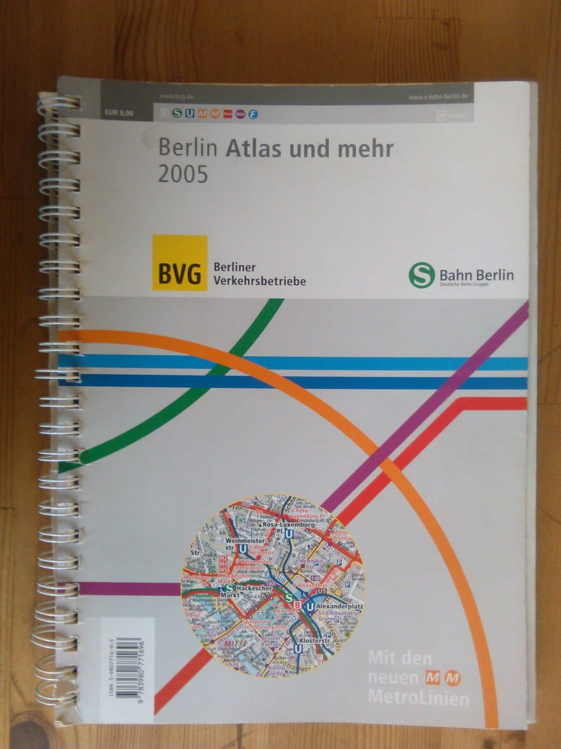 ISBN 3980771695 "BVG + S-Bahn Berlin Atlas und mehr" – neu & gebraucht kaufen