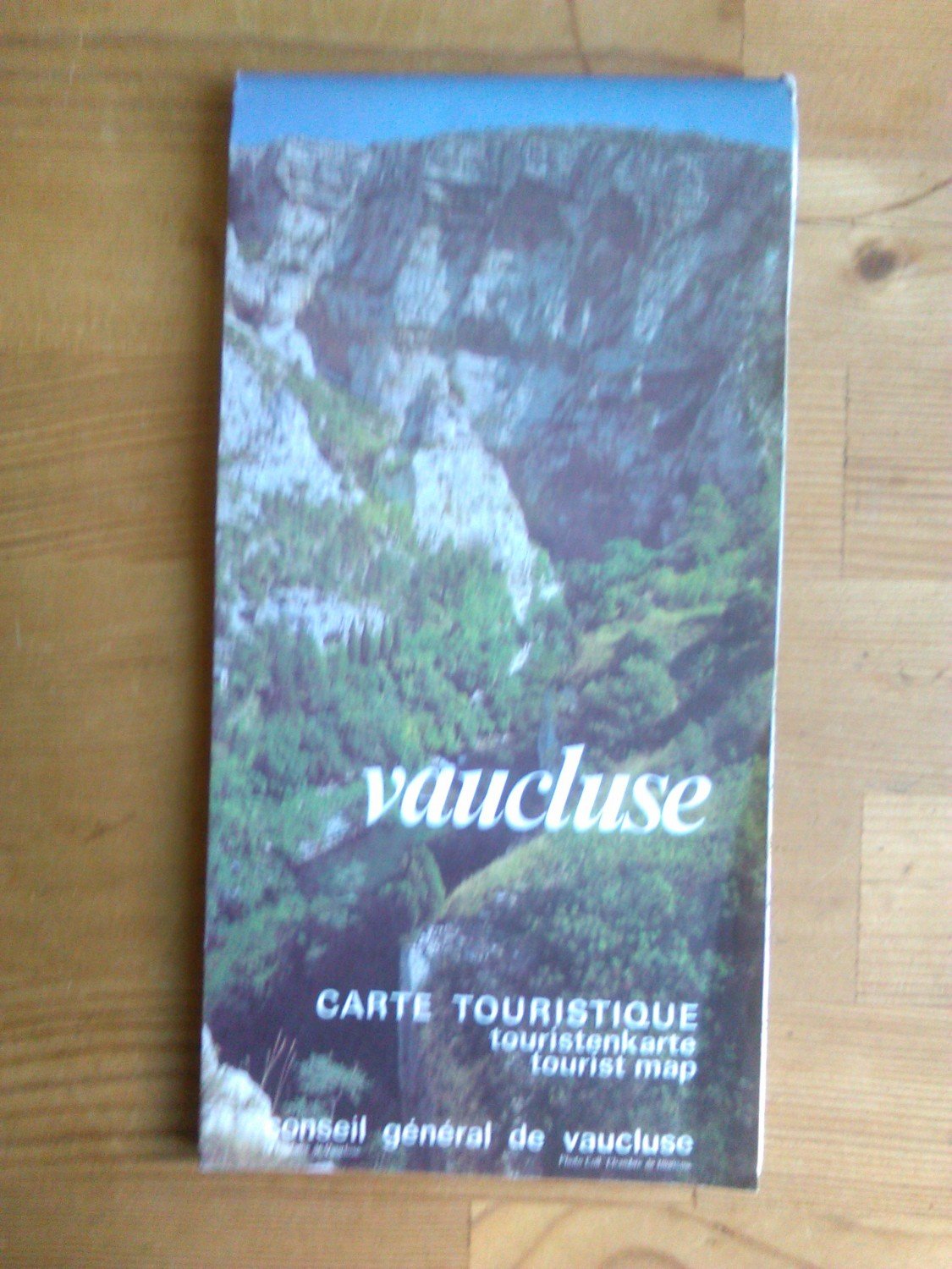 „Karte: Vaucluse Carte Touristique, Touristenkarte, Tourist …“ – Buch ...