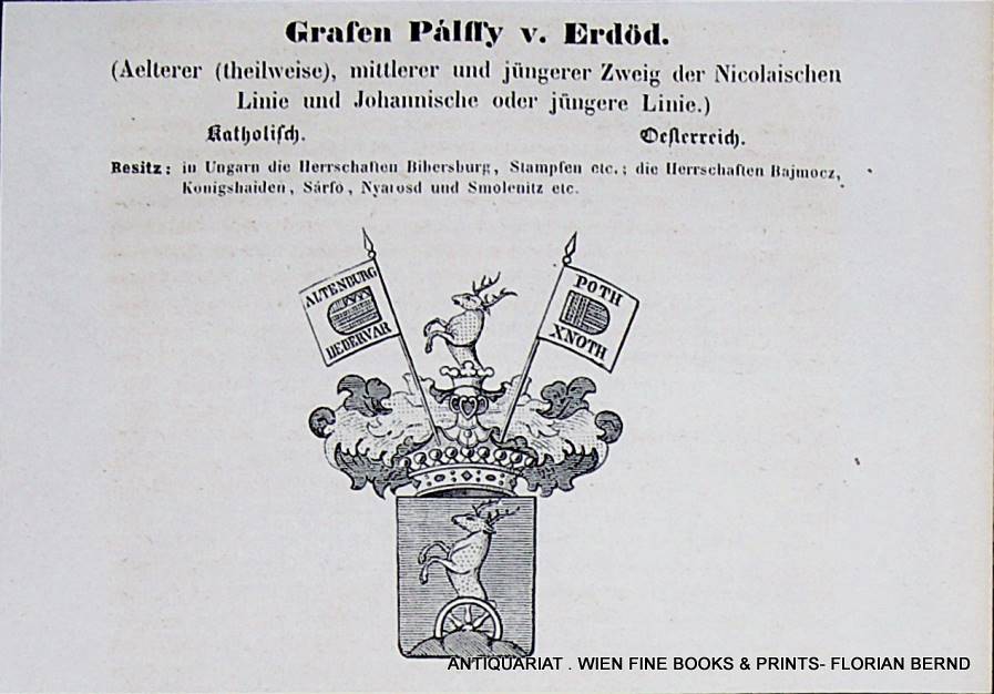 „PÁLFFY v. ERDÖD - Grafen Pálffy v.“ – Buch antiquarisch kaufen ...