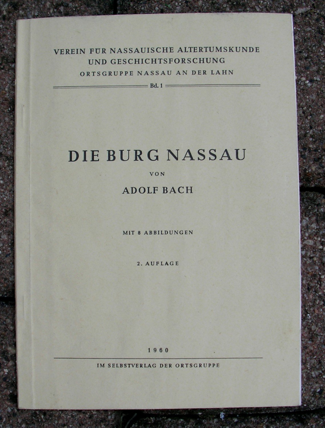 „Die Burg Nassau - Mit 8 Abbildungen 8“ – Bücher gebraucht ...