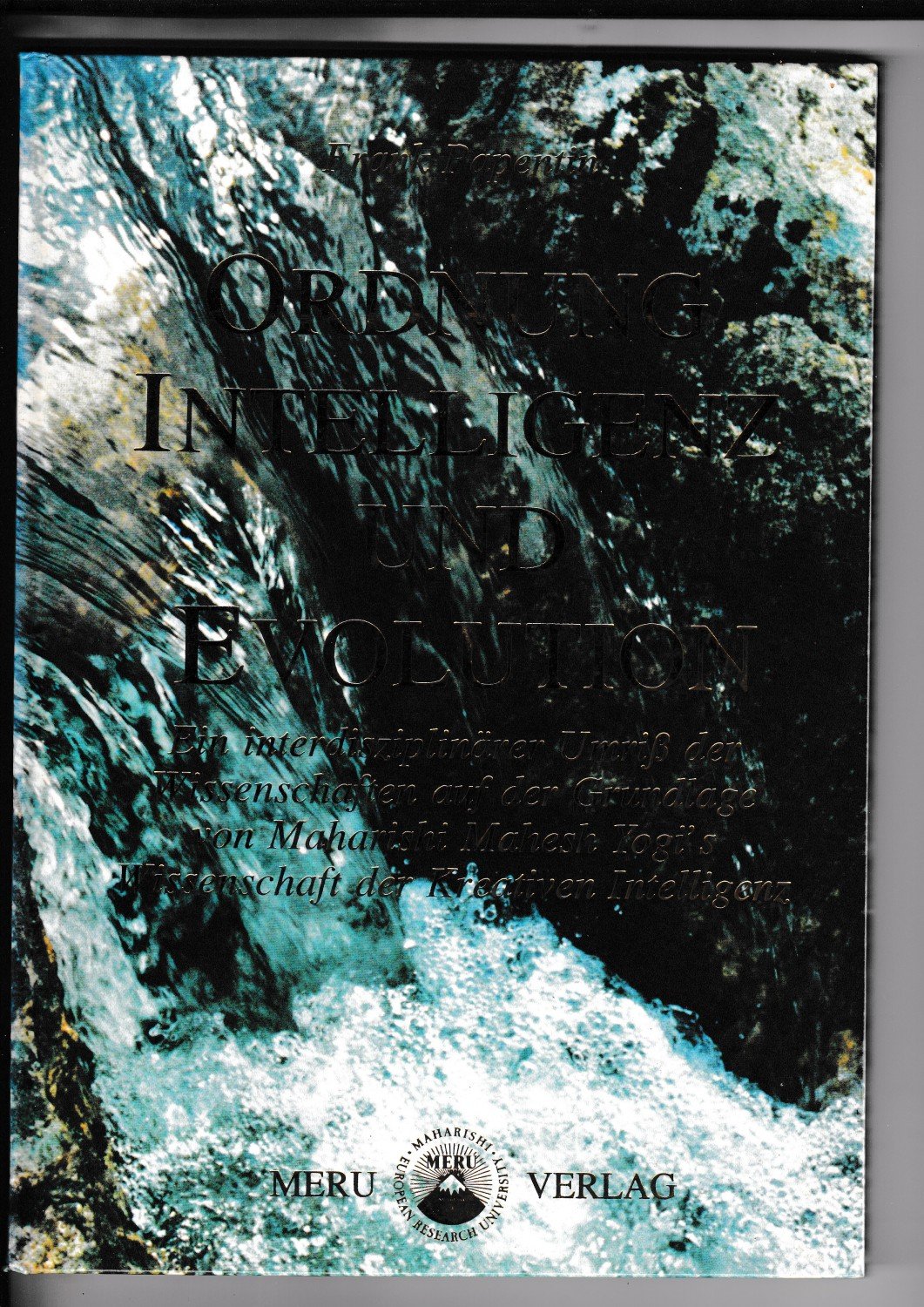 „Ordnung, Intelligenz und Evolution Ein interdisziplinärer …“ – Bücher ...