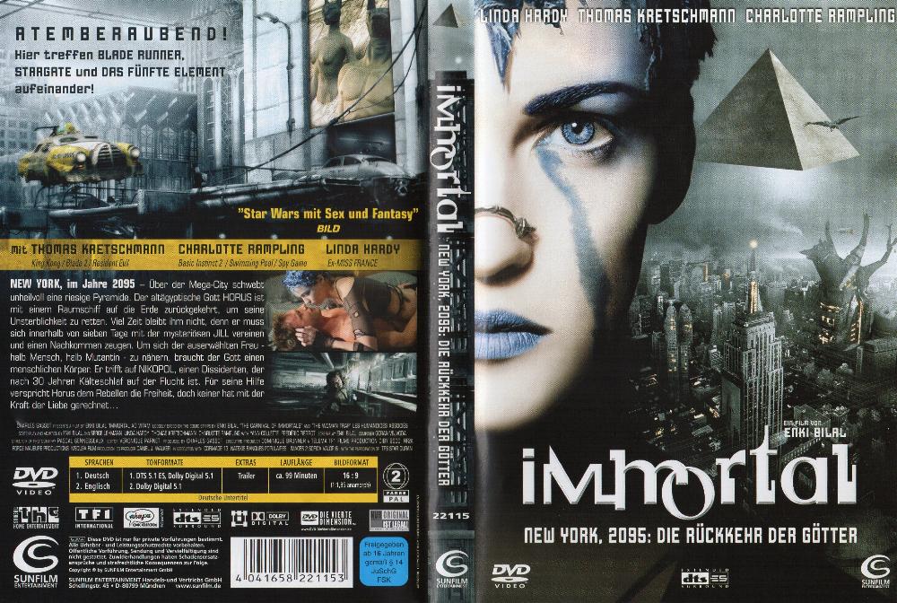 Enki Bilal Immortel IMMORTAL (2004) Stock Photos, Illustrations And