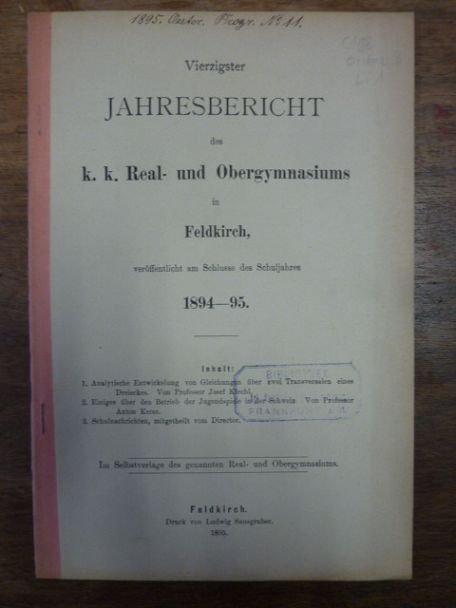 „Teil 1. Analytische Entwicklung von Gleichungen über zwei …“ – Bücher ...