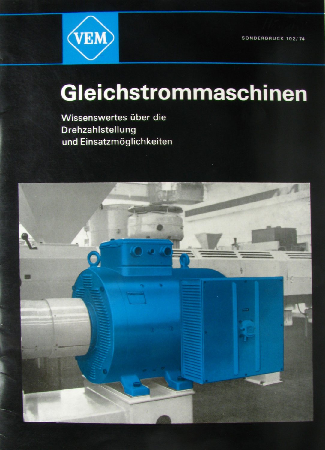 „Gleichstrommaschinen Wissenswertes über Drehzahlstellung und ...