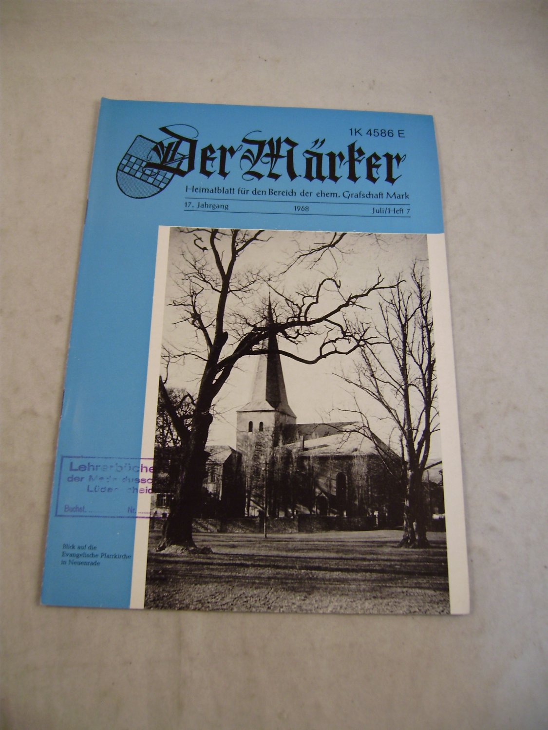 „Der Märker, 17.“ – Buch Erstausgabe kaufen – A02lJViL01ZZF