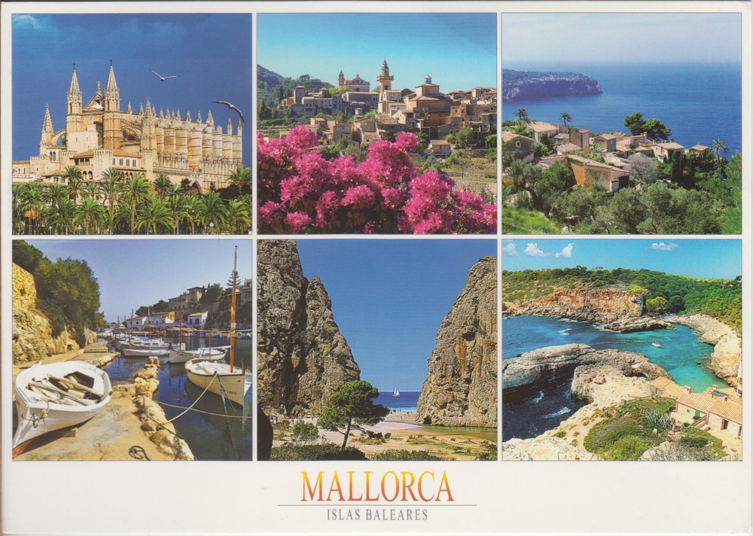 „Postkarte - Mallorca Catedral de Palma Valldemossa …“ – Buch gebraucht ...