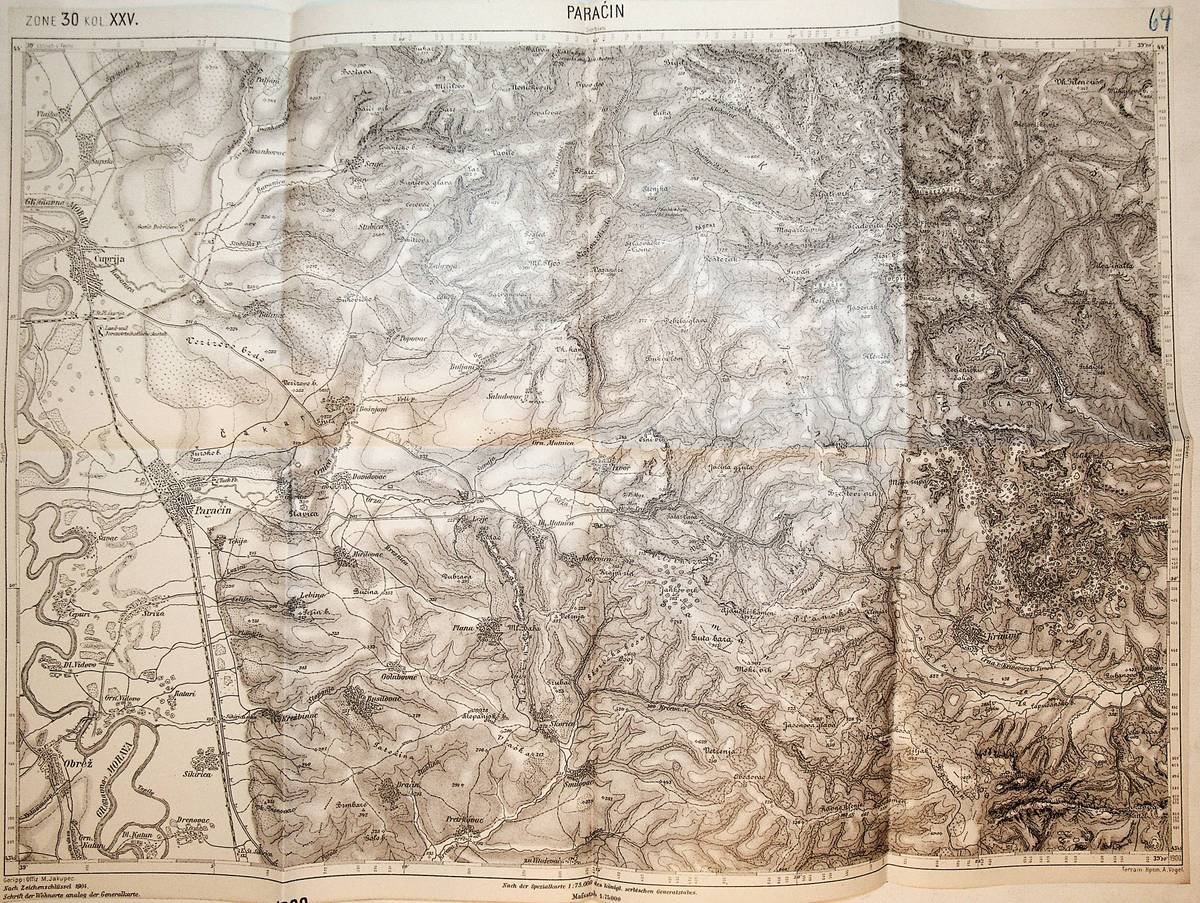 „Paracin -Land: SERBIEN (= Specialkarte der …“ – Buch antiquarisch ...