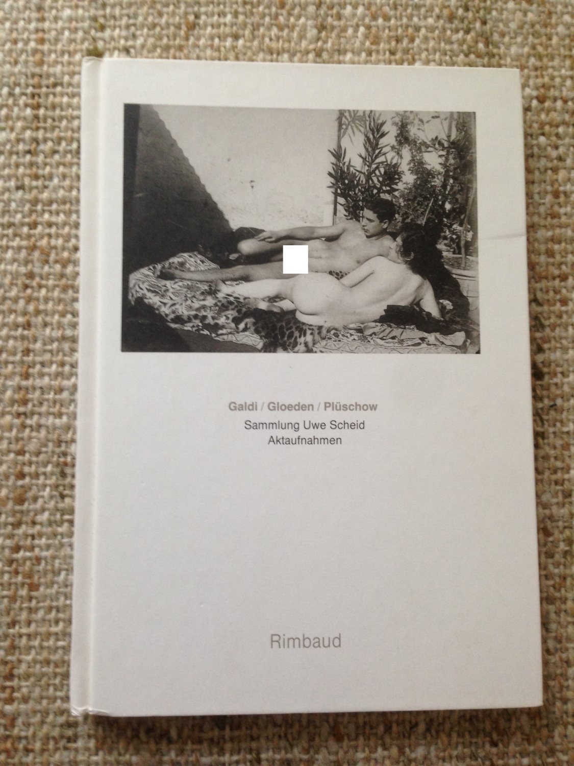 ISBN 3890869386 "Bibliothek des Blicks / Galdi /Gloeden /Plüschow ...