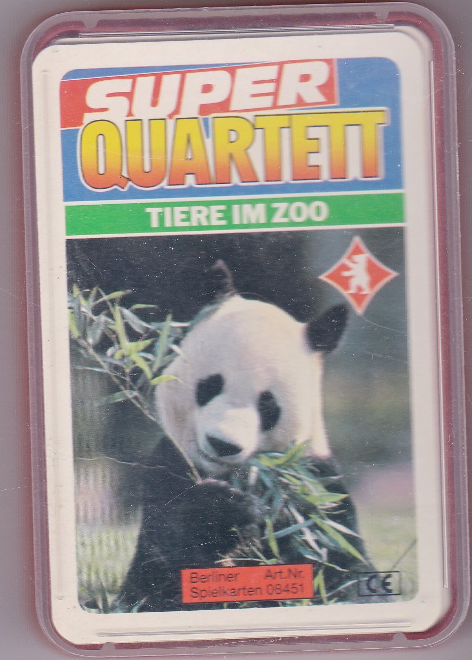 „Tiere im Zoo - Super Quartett“ – Spiel gebraucht kaufen – A02nl1b241ZZr