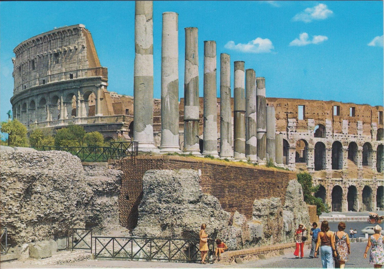 „Postkarte - Roma Colosseo Rom Kolosseum“ – Buch gebraucht kaufen ...