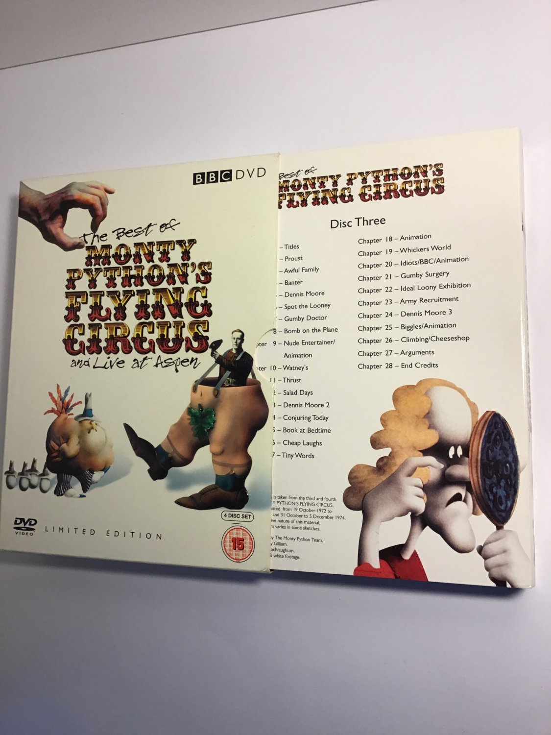 „The Best of Monty Python's Flying Circus and Live at Aspen“ – Film gebraucht kaufen – A02mShSM11ZZz