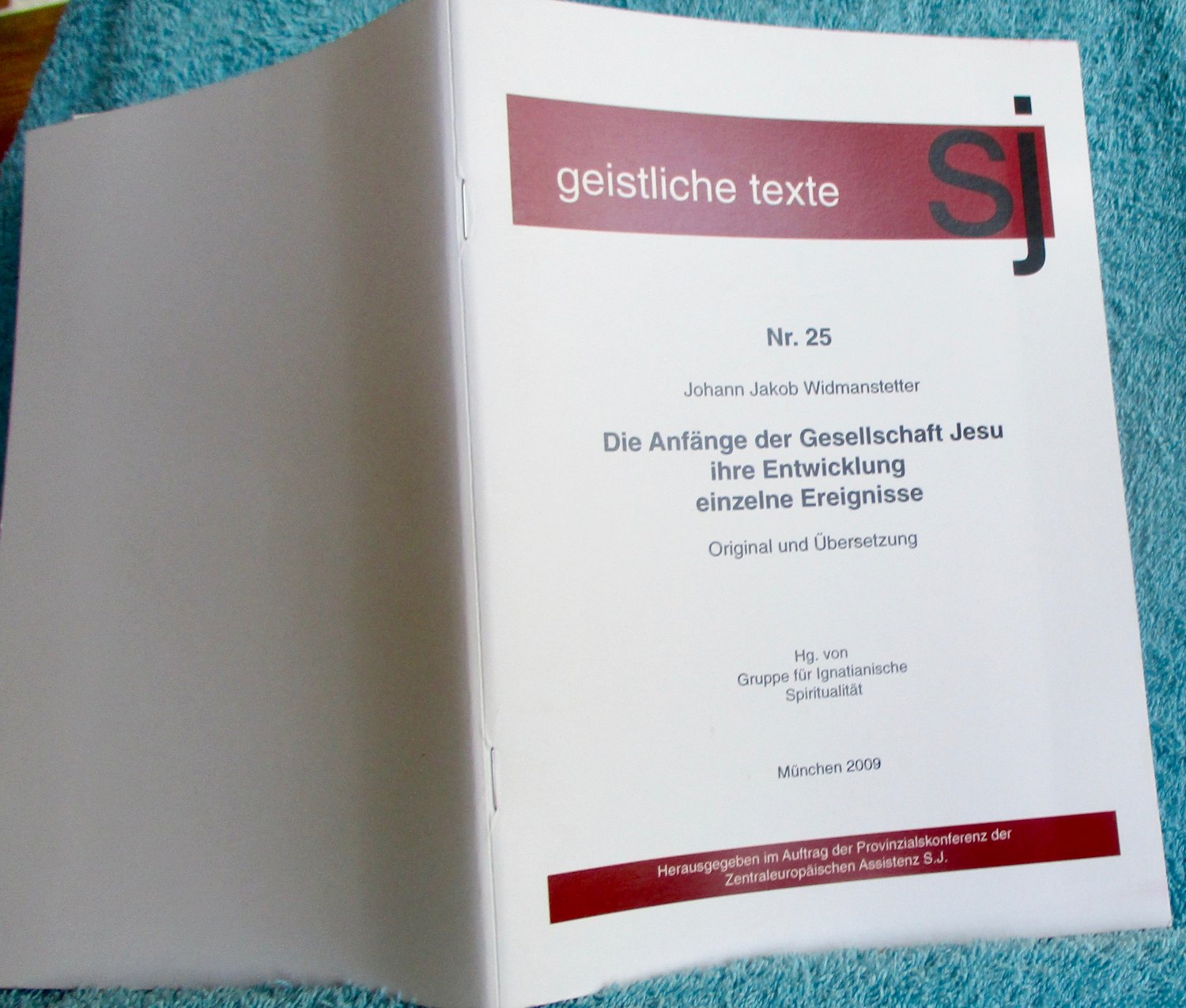 „Die Anfänge der Gesellschaft Jesu : ihre Entwicklung, …“ – Bücher ...