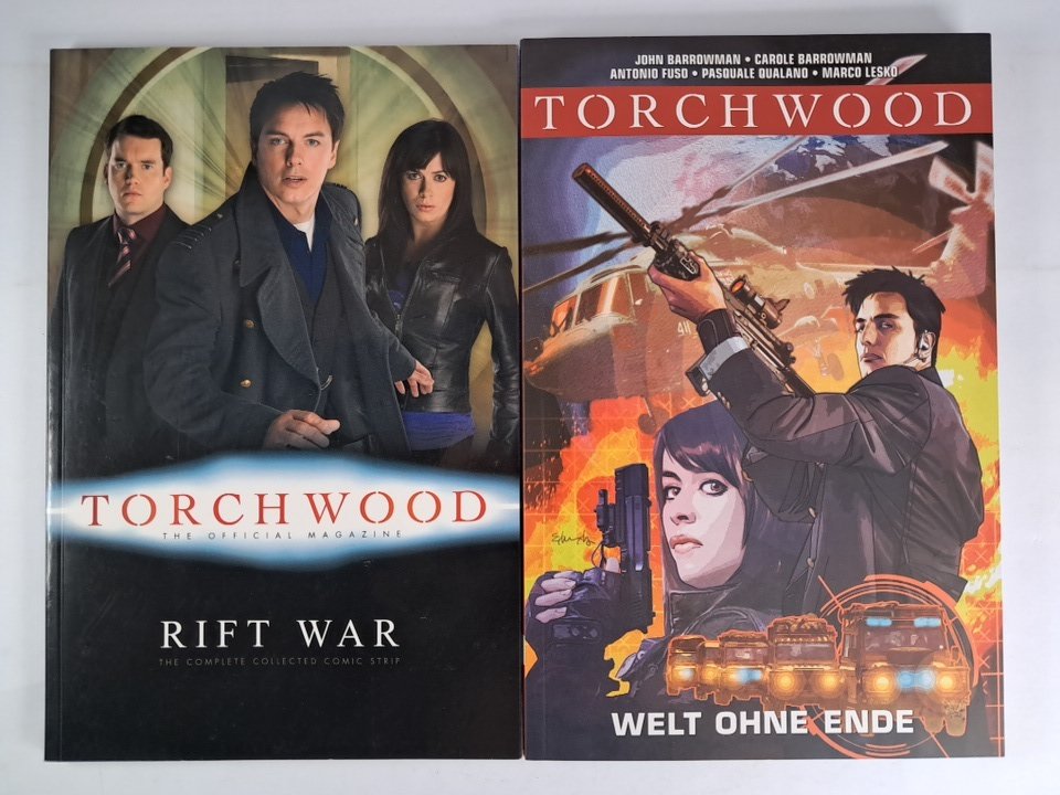 „2 Comics Torchwood Rift War / Welt ohne Ende“ – Bücher gebraucht ...