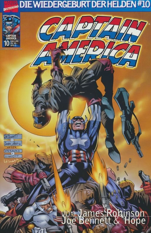 „Captain America: Die Wiedergeburt der Helden , Heft Nr.“ – Bücher ...