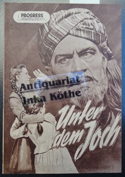 „Progress-Filmillustrierte - Unter dem Joch - ein …“ – Buch antiquarisch kaufen – A02CLuDS01ZZT