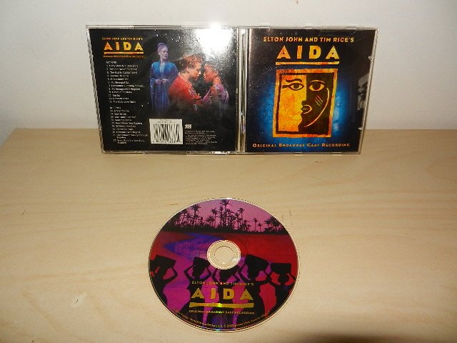 „CD - Elton John and Tim Rice's AIDA - Original Broadway …“ – Tonträger ...