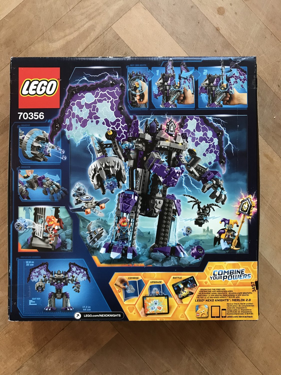 „Lego Nexo Knights 70356 - Der stürmische Steinkoloss“ – Spiel neu ...