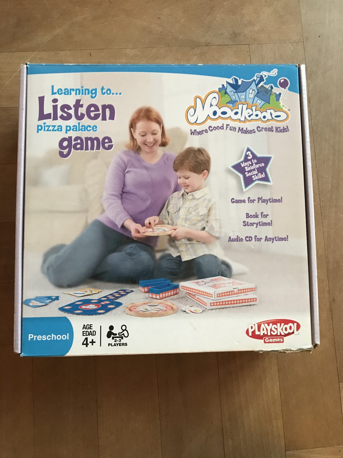 „Playskool Noodleboro Learning to Listen Pizza Palace Game …“ – Spiel ...