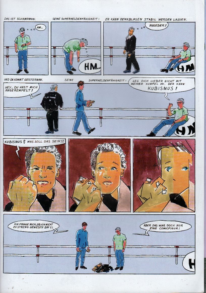 Das Stand Comic Buch