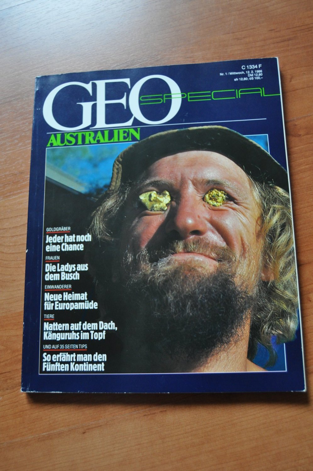 „GEO Special 1/1986: AUSTRALIEN“ – Buch gebraucht kaufen – A02zuzKe01ZZT