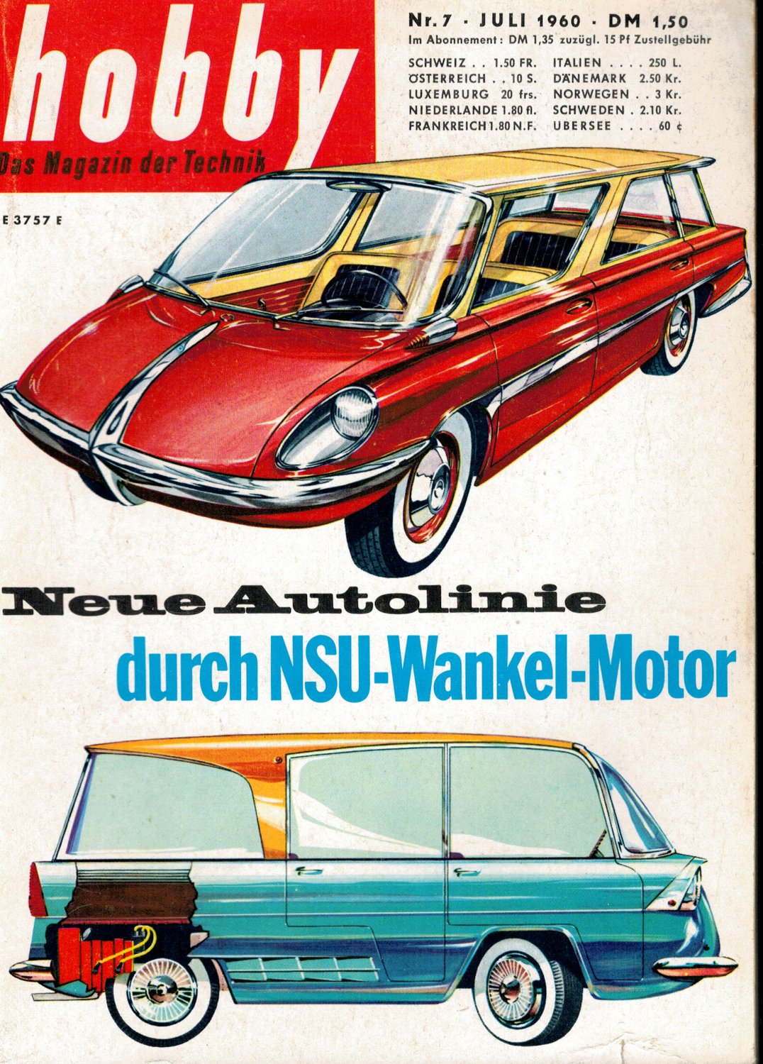 „Hobby - Das Magazin der Technik Juli 1960“ – Buch antiquarisch kaufen ...