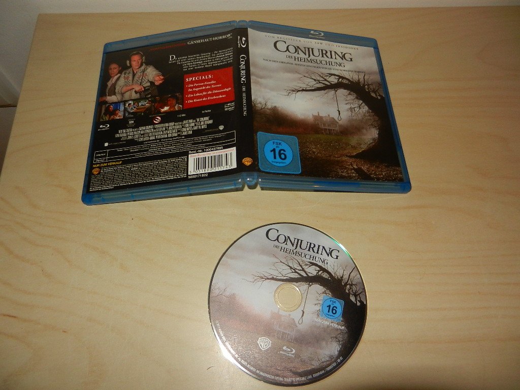 „Blu-ray * Conjuring, die Heimsuchung * FSK ab 16 freigegeben“ – Film ...
