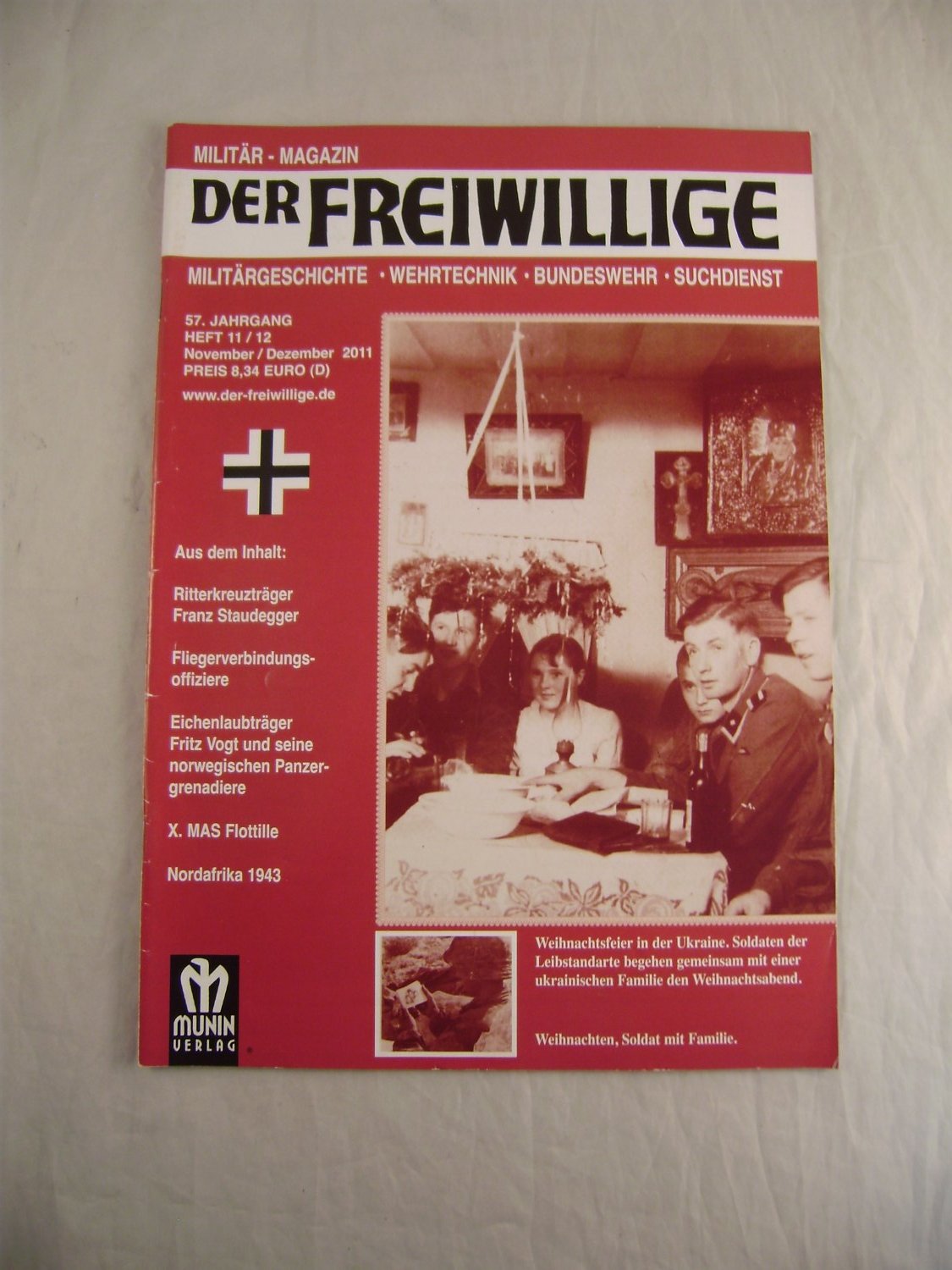„Der Freiwillige Militärgeschichte, Aktuelles.“ – Buch Erstausgabe ...