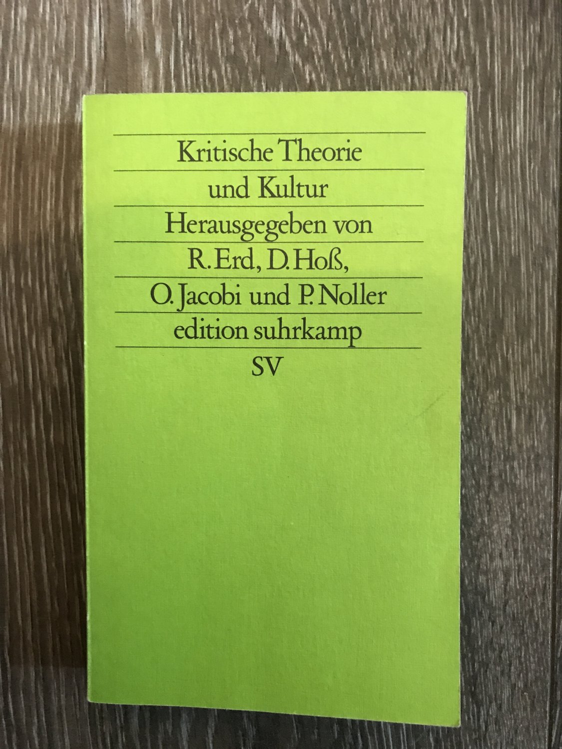 ISBN 351811557X "Kritische Theorie und Kultur" – Erstausgabe kaufen