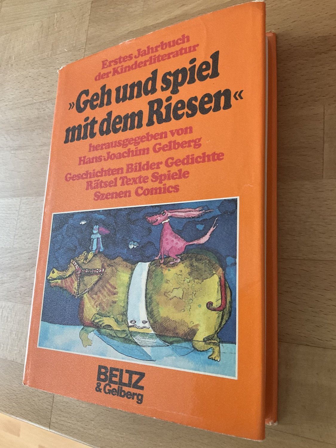 ISBN 3407802005 "Geh und spiel mit dem Riesen" – signierte Erstausgabe ...