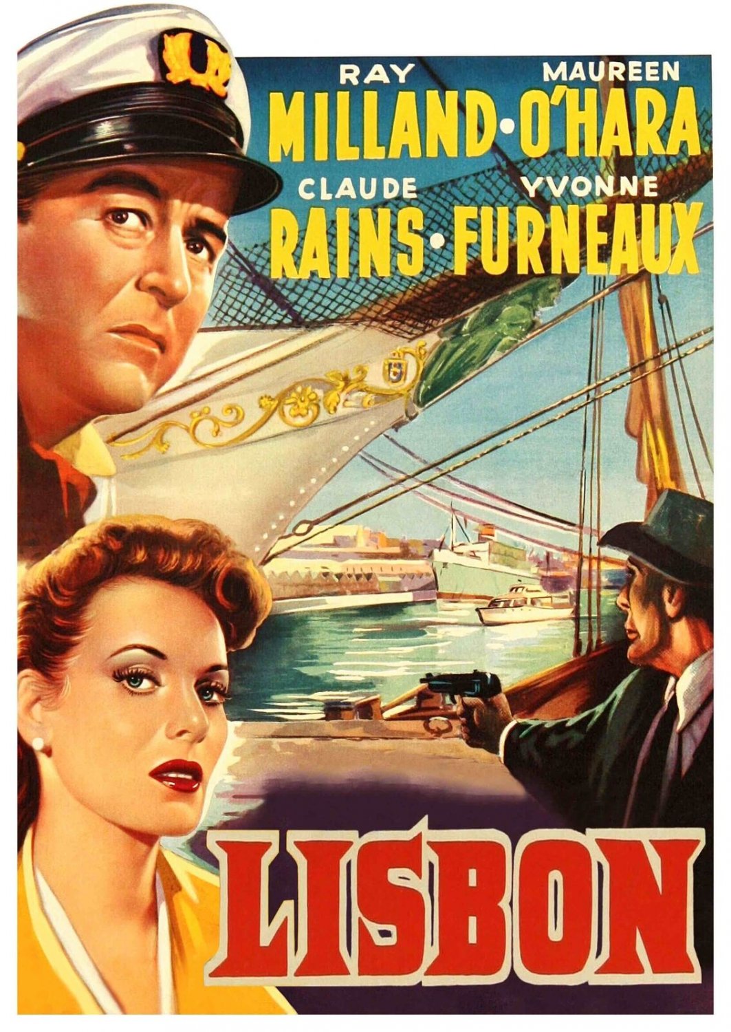 „Lisbon 1956 US DVD Milland O´Hara Rains RegionCode 1 Kino …“ – Film ...